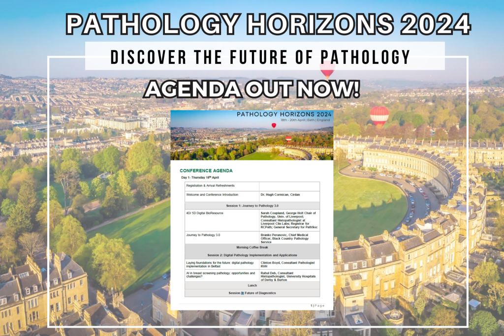 Pathology Horizons 2024: Conference Agenda out now! - Pathology Horizons